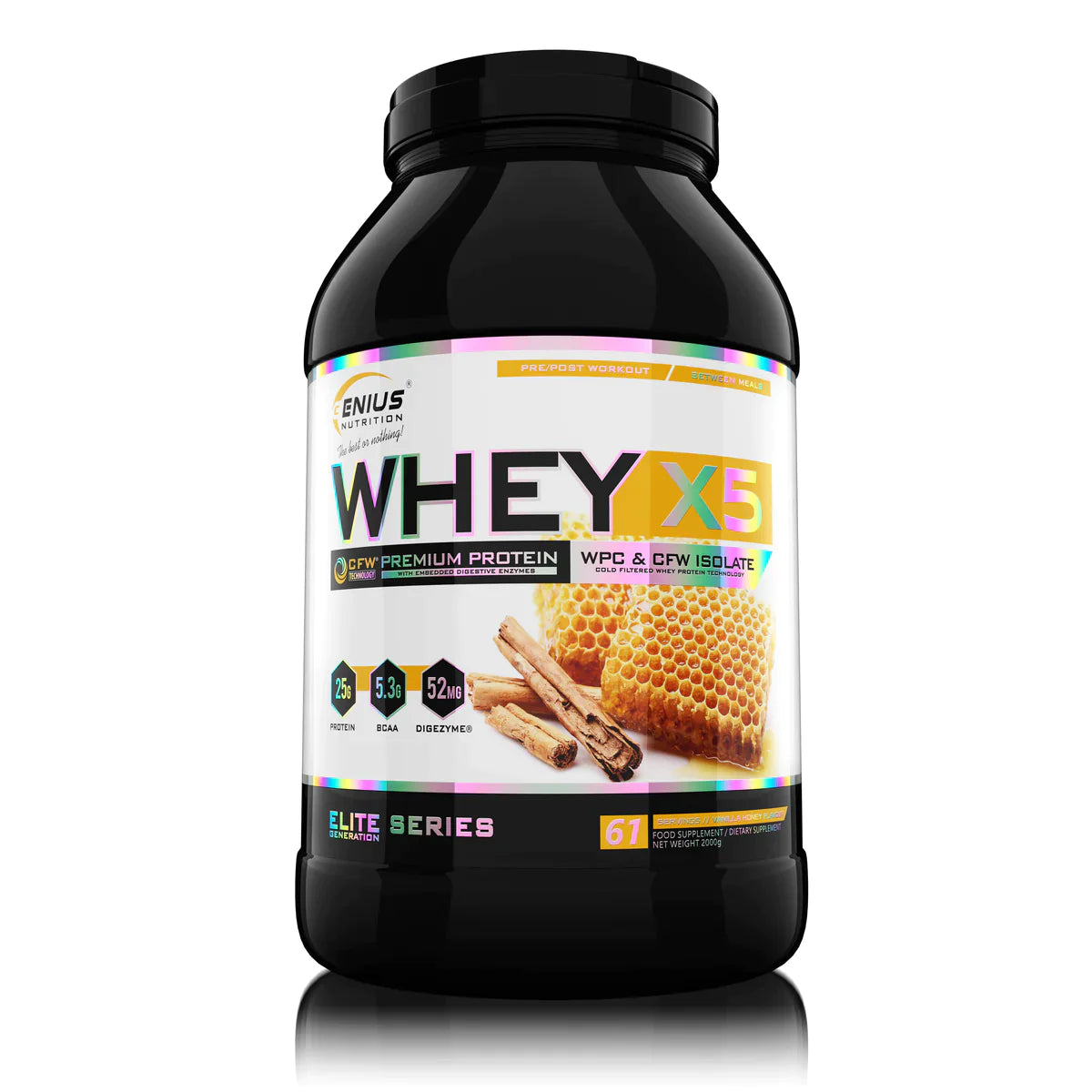 WHEY-X5 2000g by Genius Nutrition UK – NUTRiBEAST