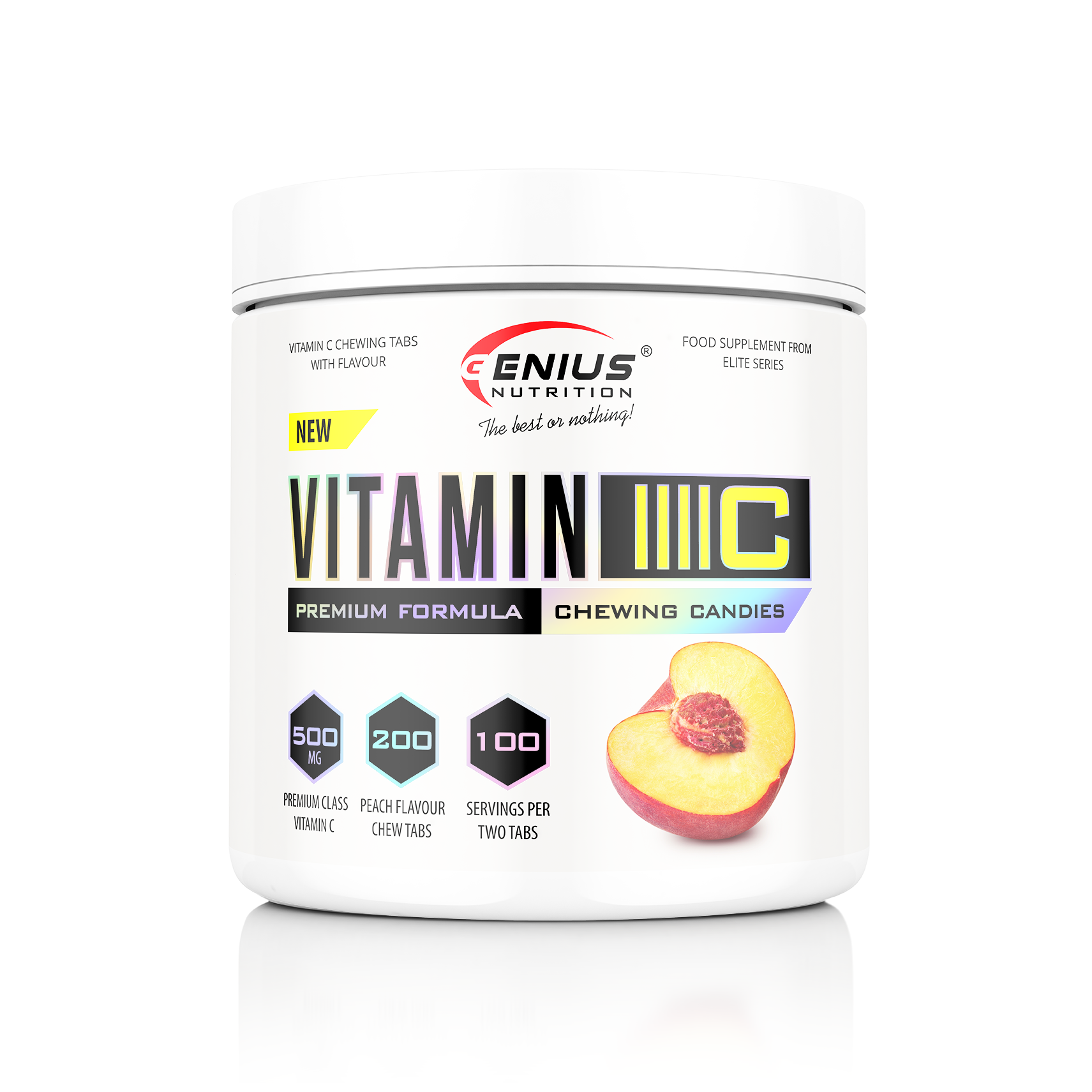 Vitamin C 300 candy-tabs by Genius Nutrition® UK – NUTRiBEAST